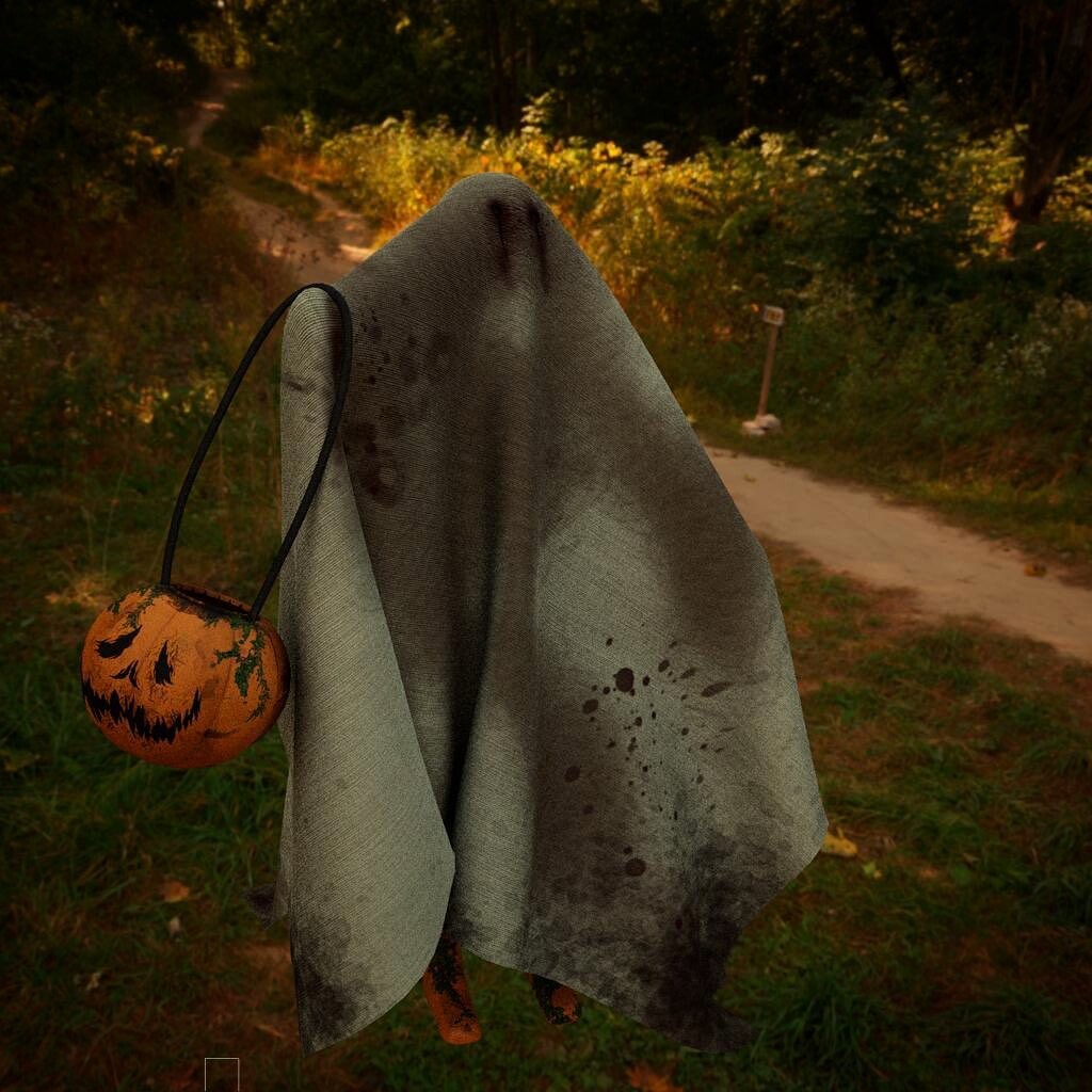 ArtStation - Ghost - Model+Texure+render