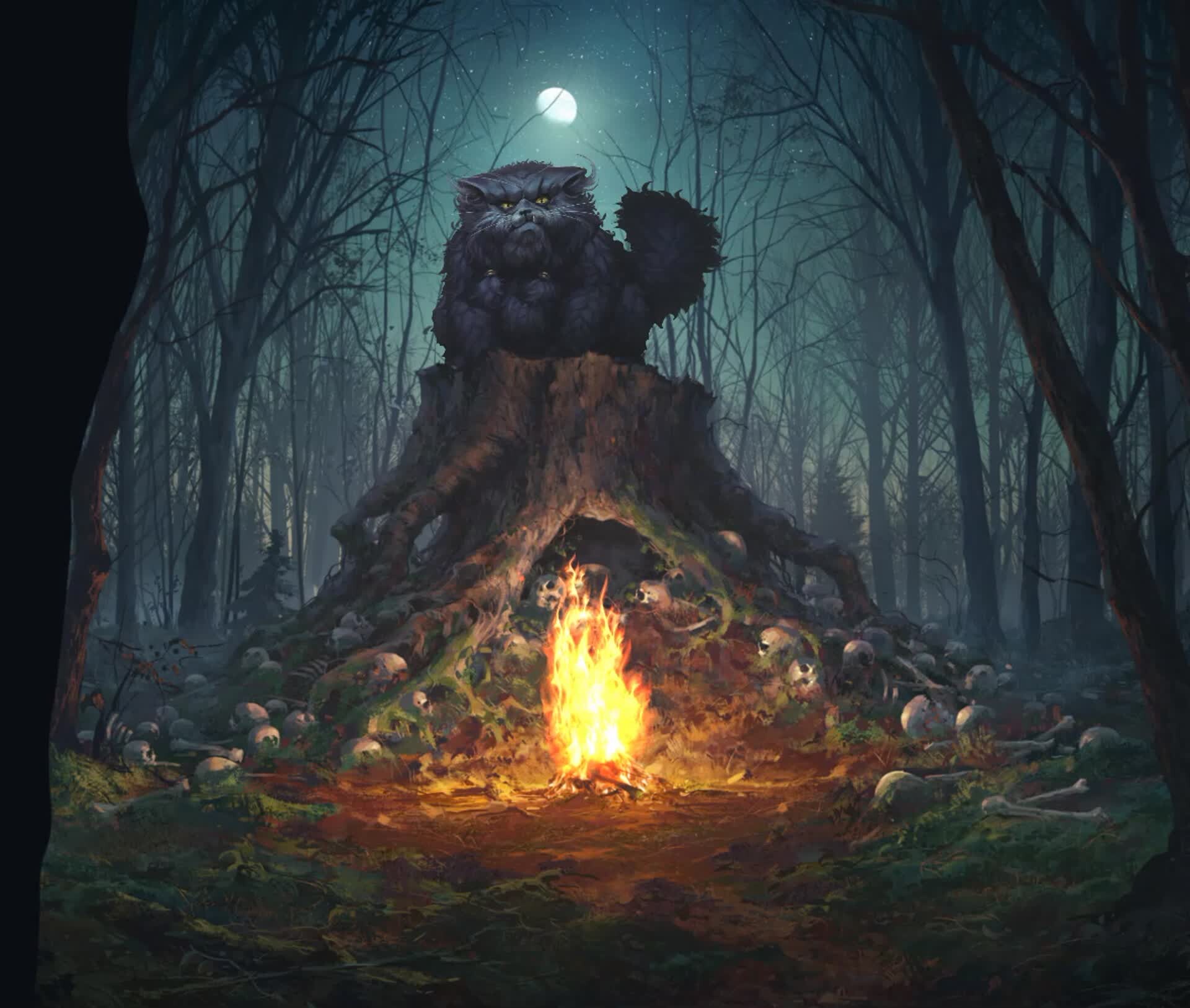 ArtStation - bonfire