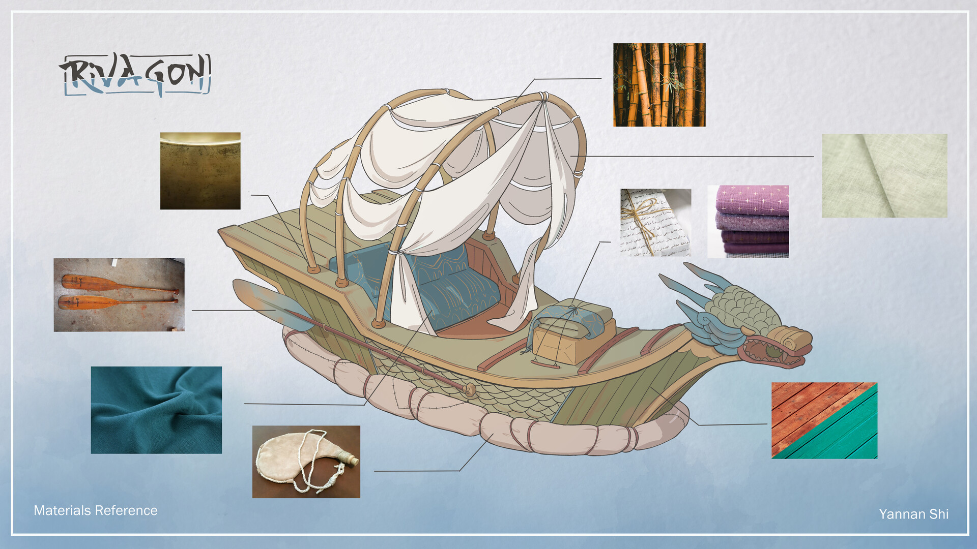 ArtStation - Riverboat Concept