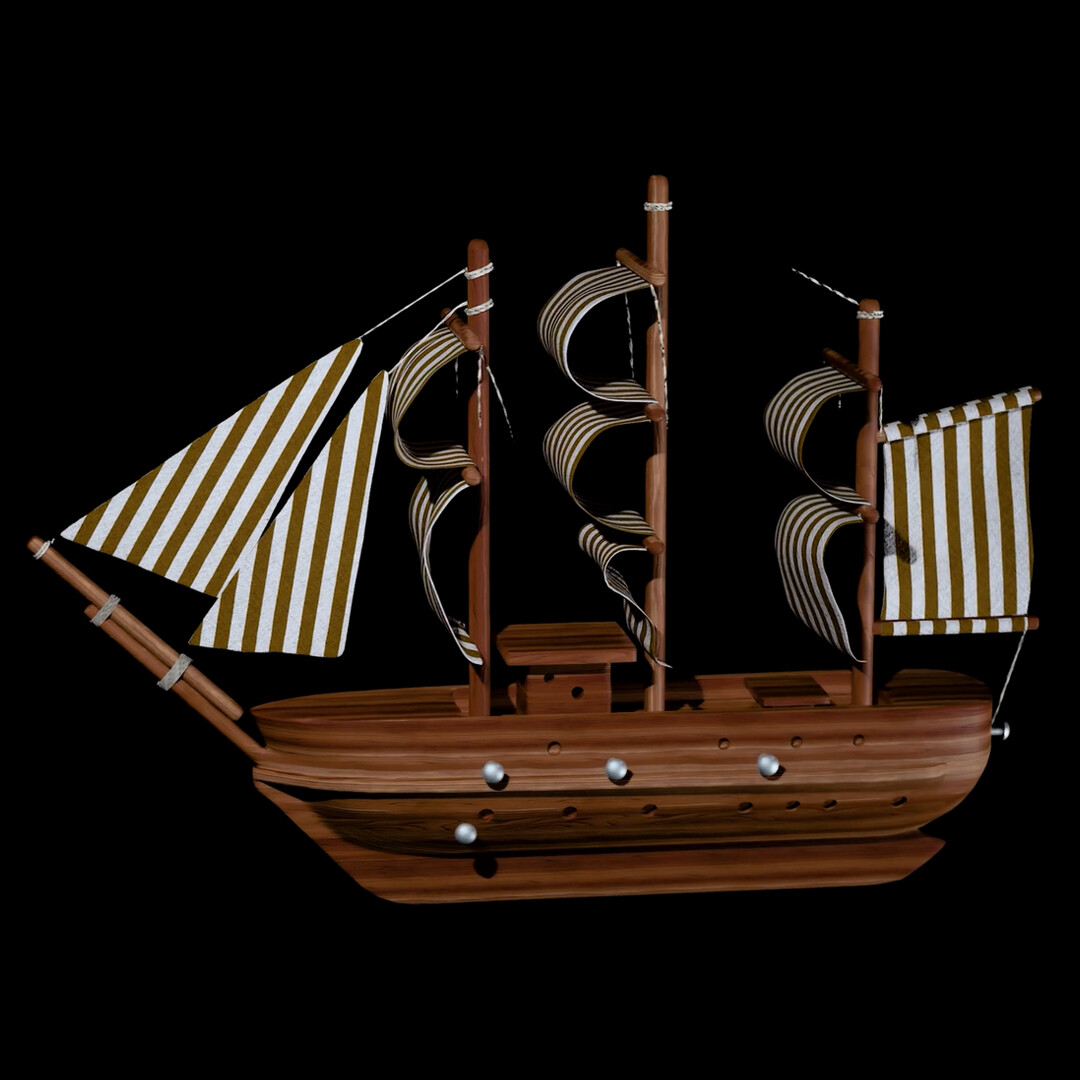 ArtStation - Miniature Ship