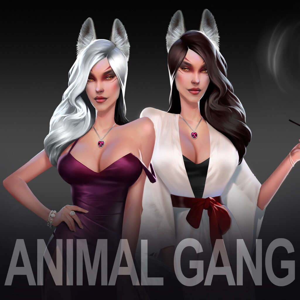 ArtStation - Animal Gang - Ms. Foxy