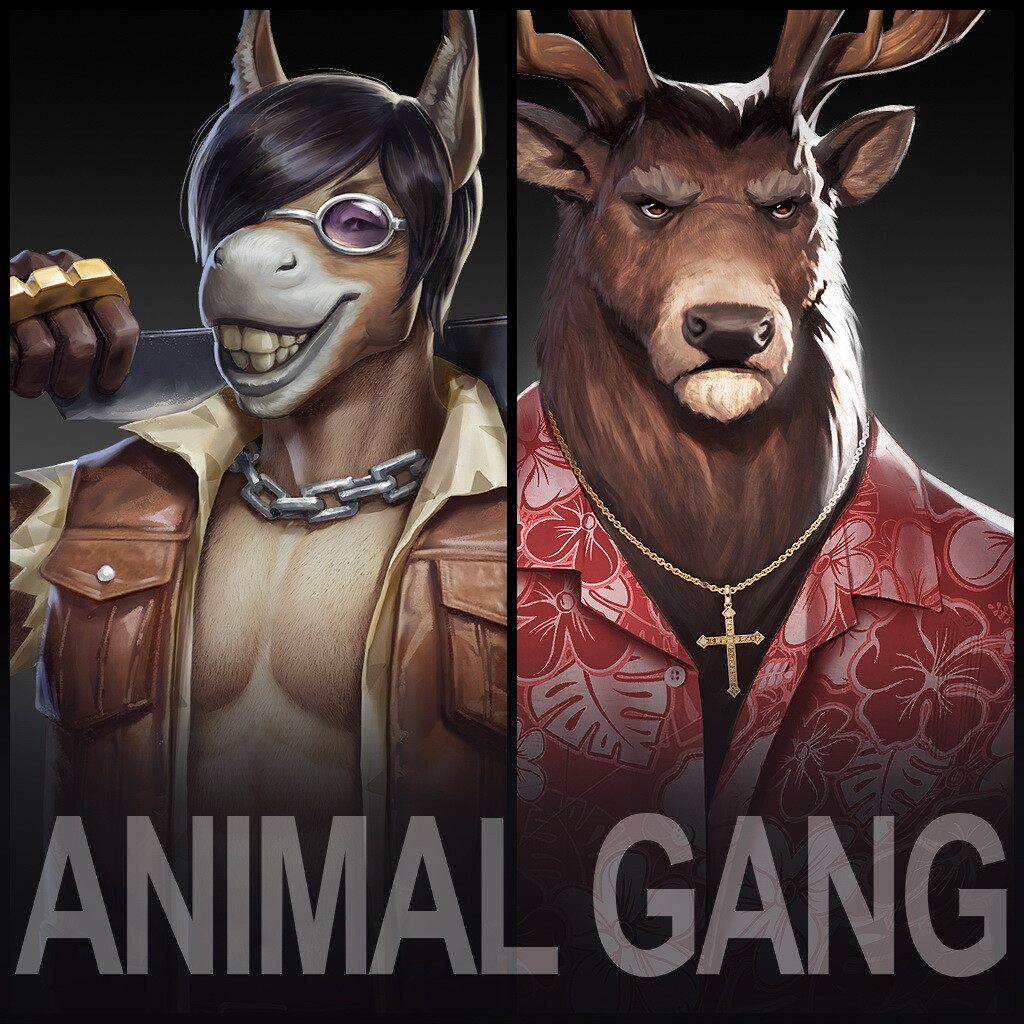 ArtStation - Animal Gang - Criminal authorities