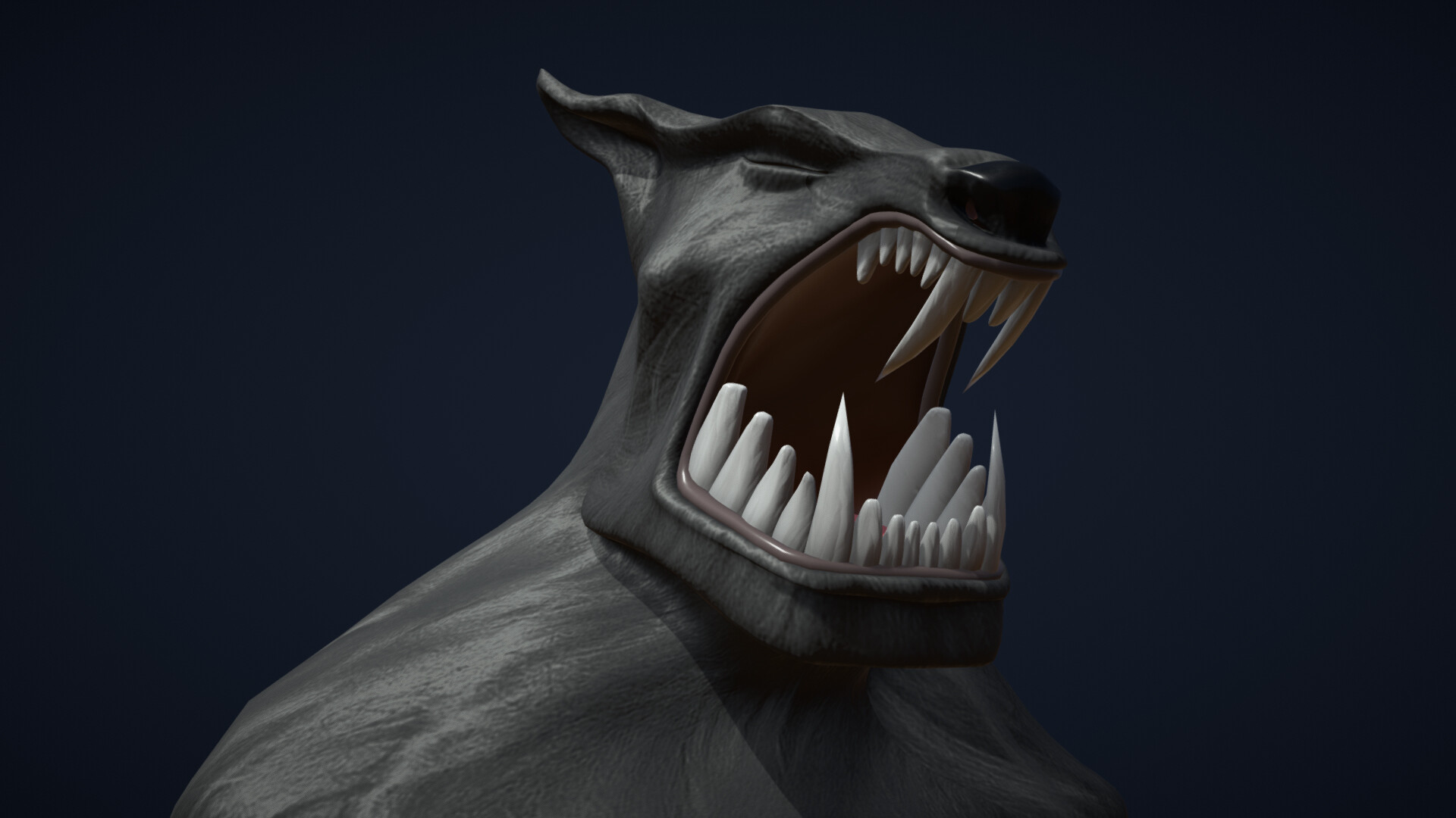 ArtStation - Wolf's Head