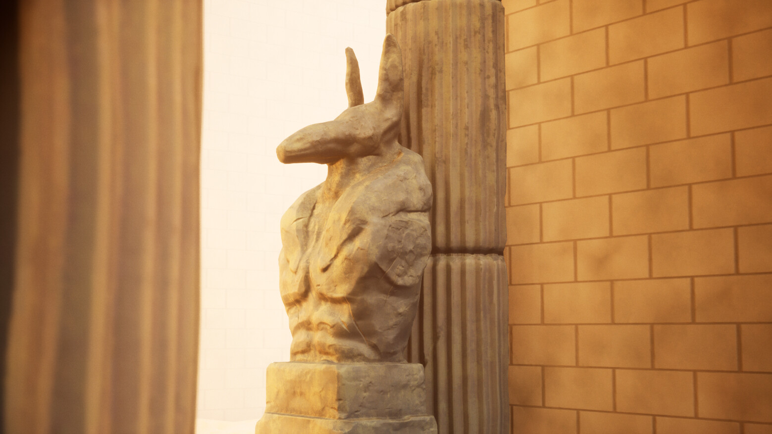 ArtStation - Stylized Desert Temple