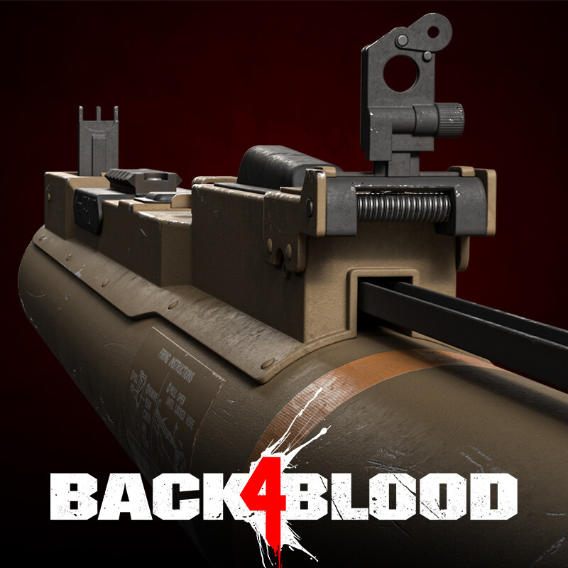 ArtStation - Back 4 Blood - LAW RPG