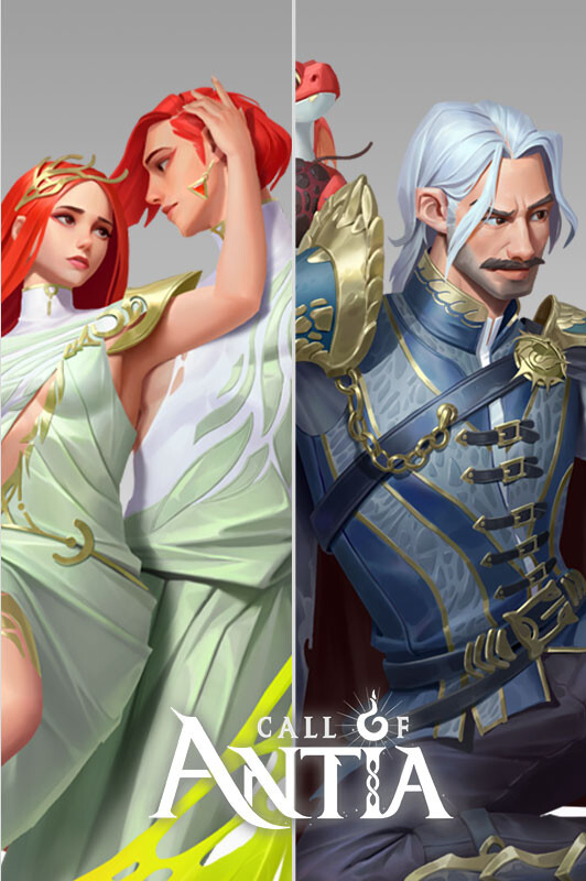 ArtStation - Call of Antia-立绘项目图