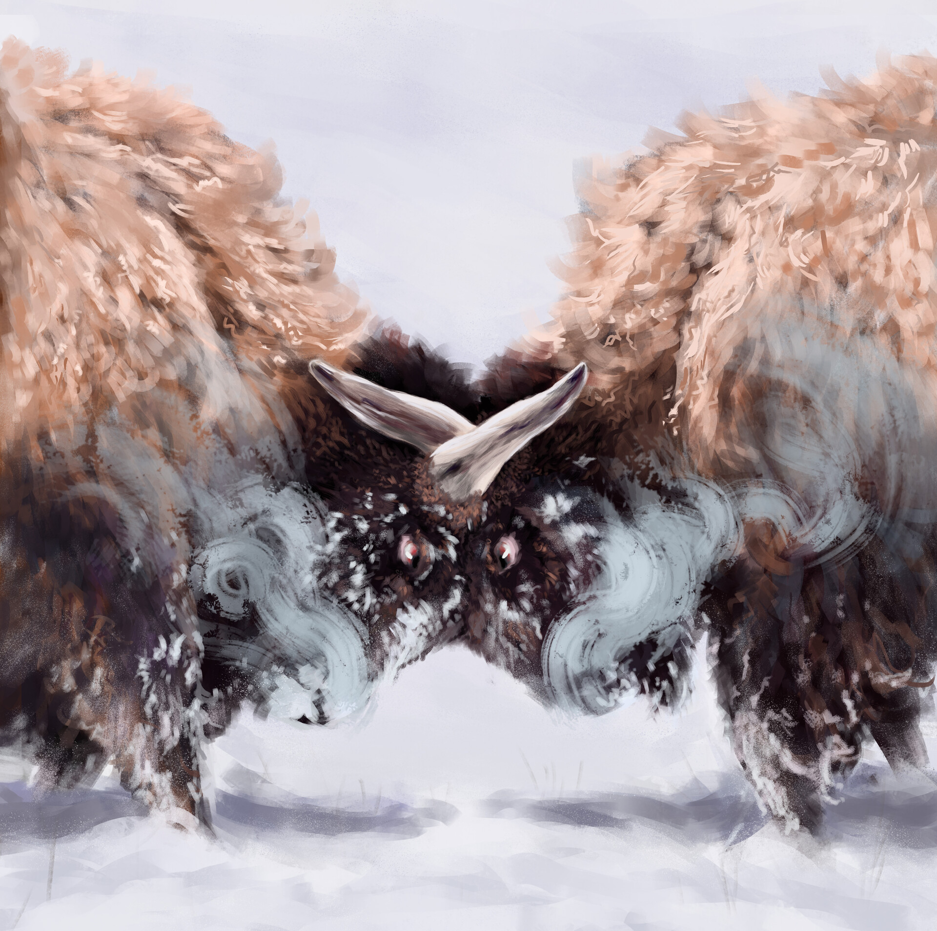 ArtStation - Two Bison