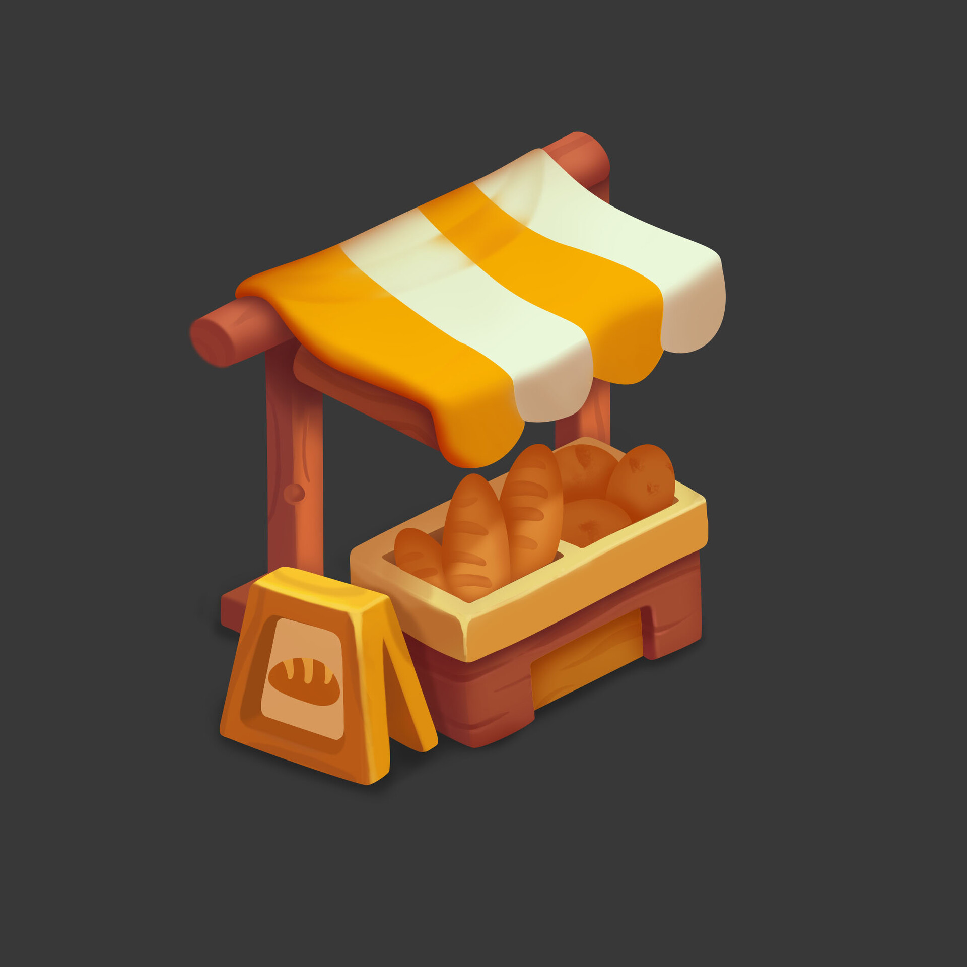 ArtStation - Bakery shop