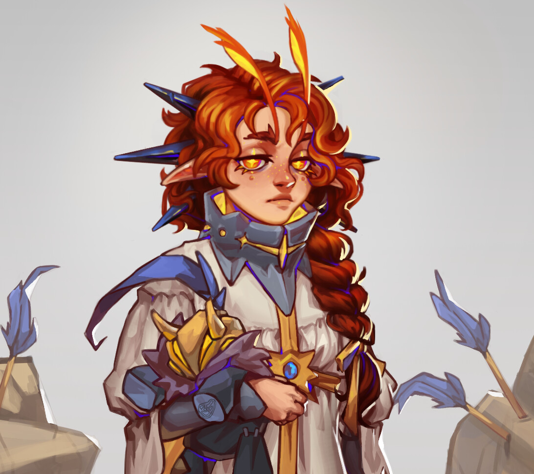 ArtStation - cursed princess concept