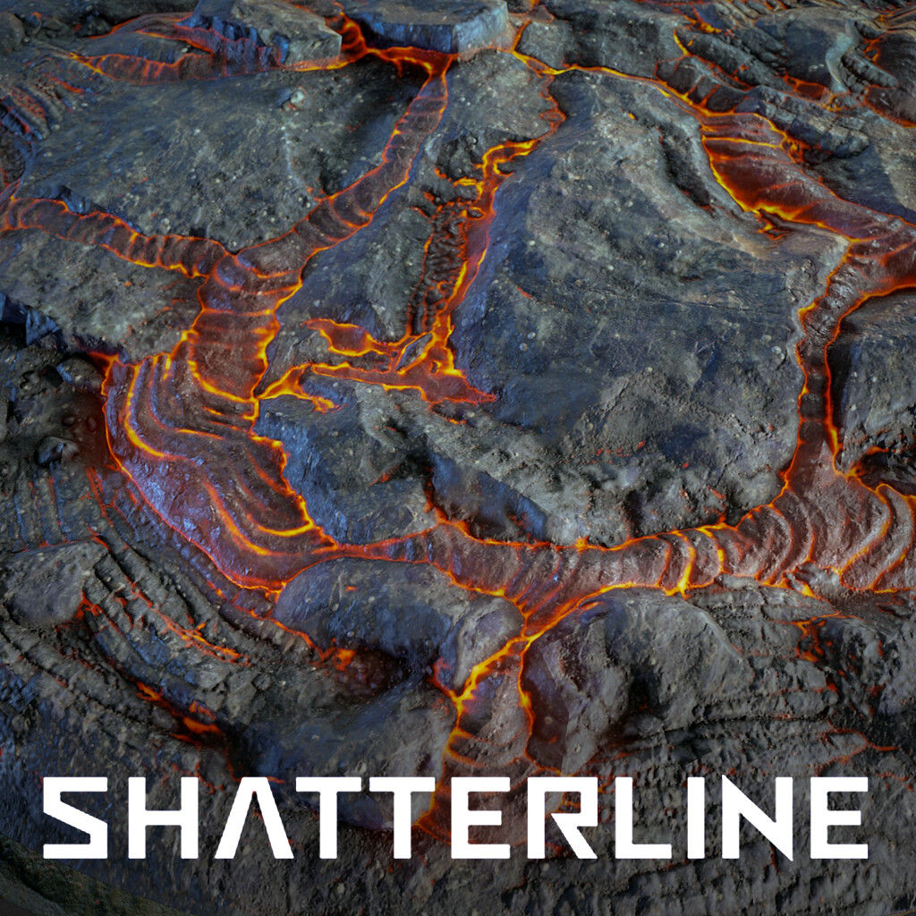 ArtStation - Lava patches