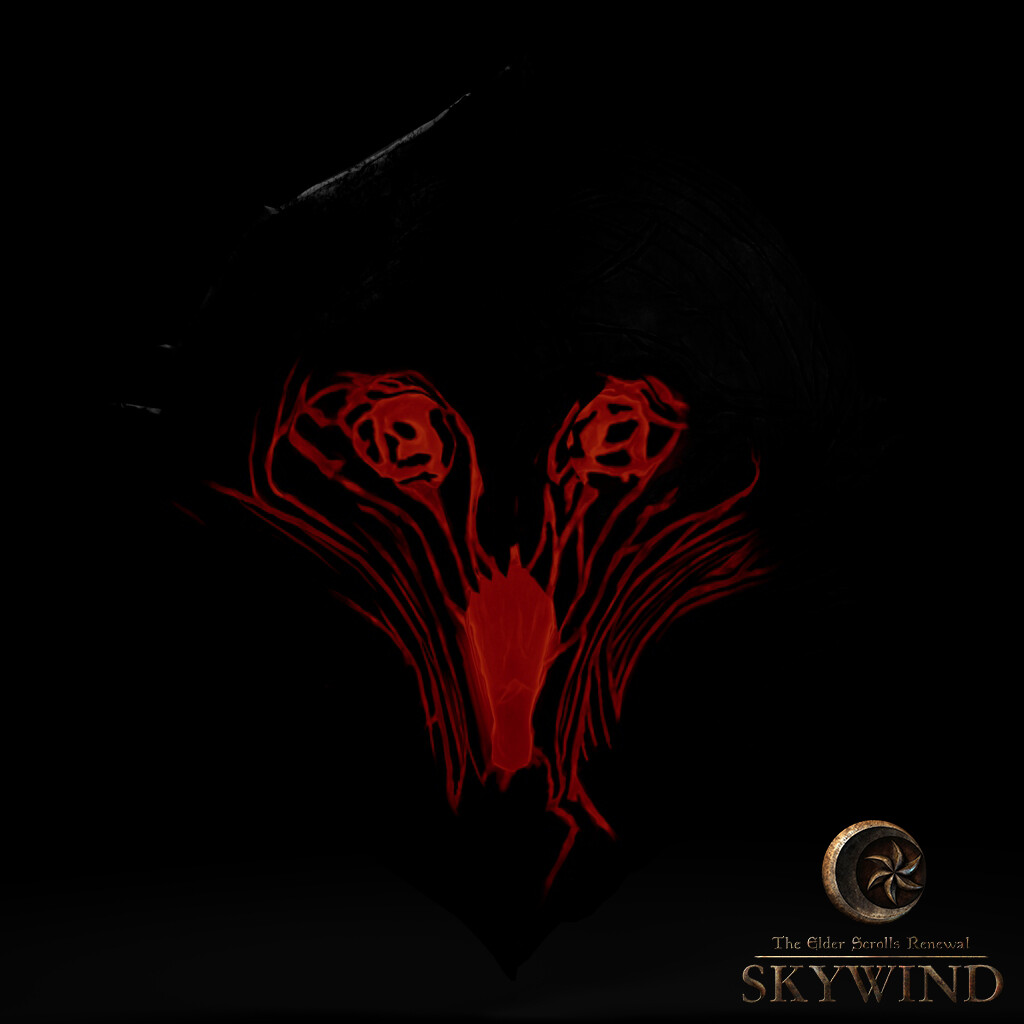 ArtStation - TESR: Skywind Daedric Buckler