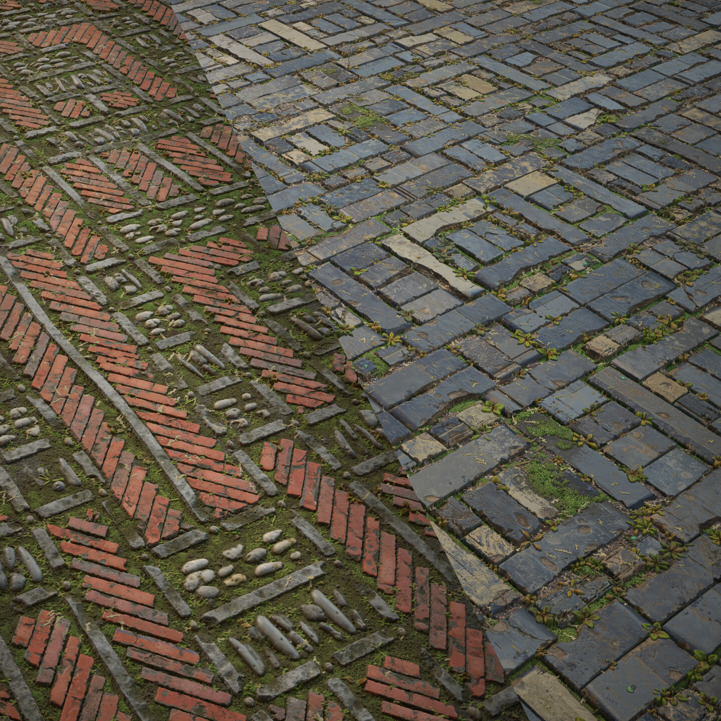 ArtStation - Chinese Garden Materials