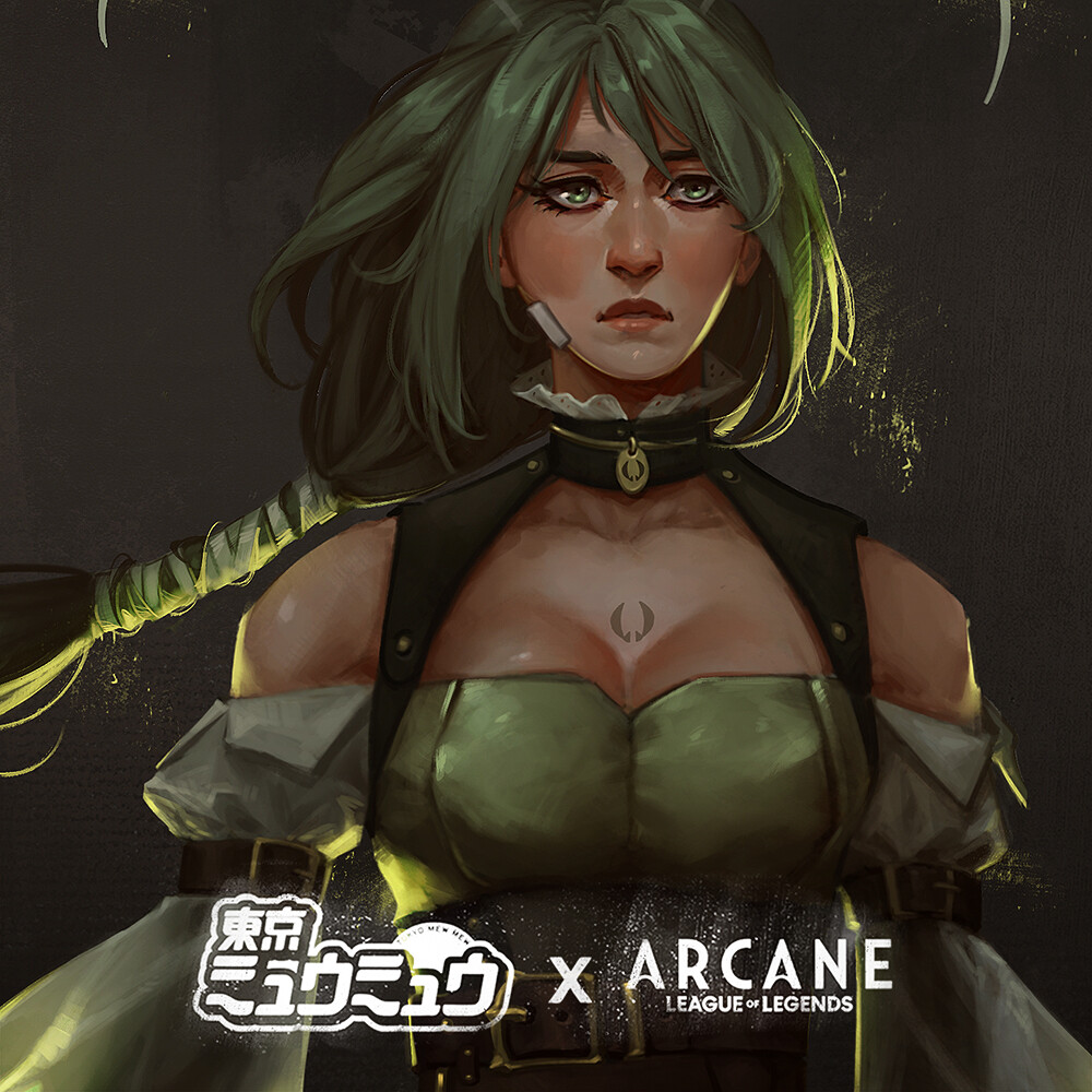 ArtStation - Retasu - Tokyo Mew Mew x ARCANE
