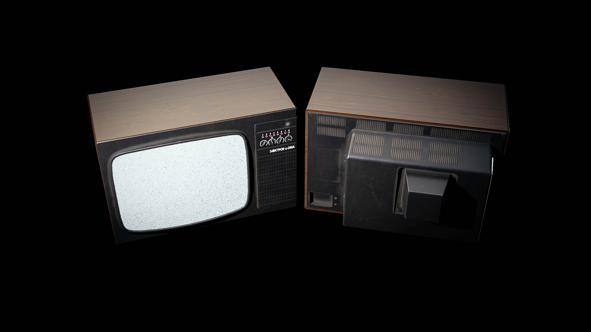 ArtStation - Old soviet TV