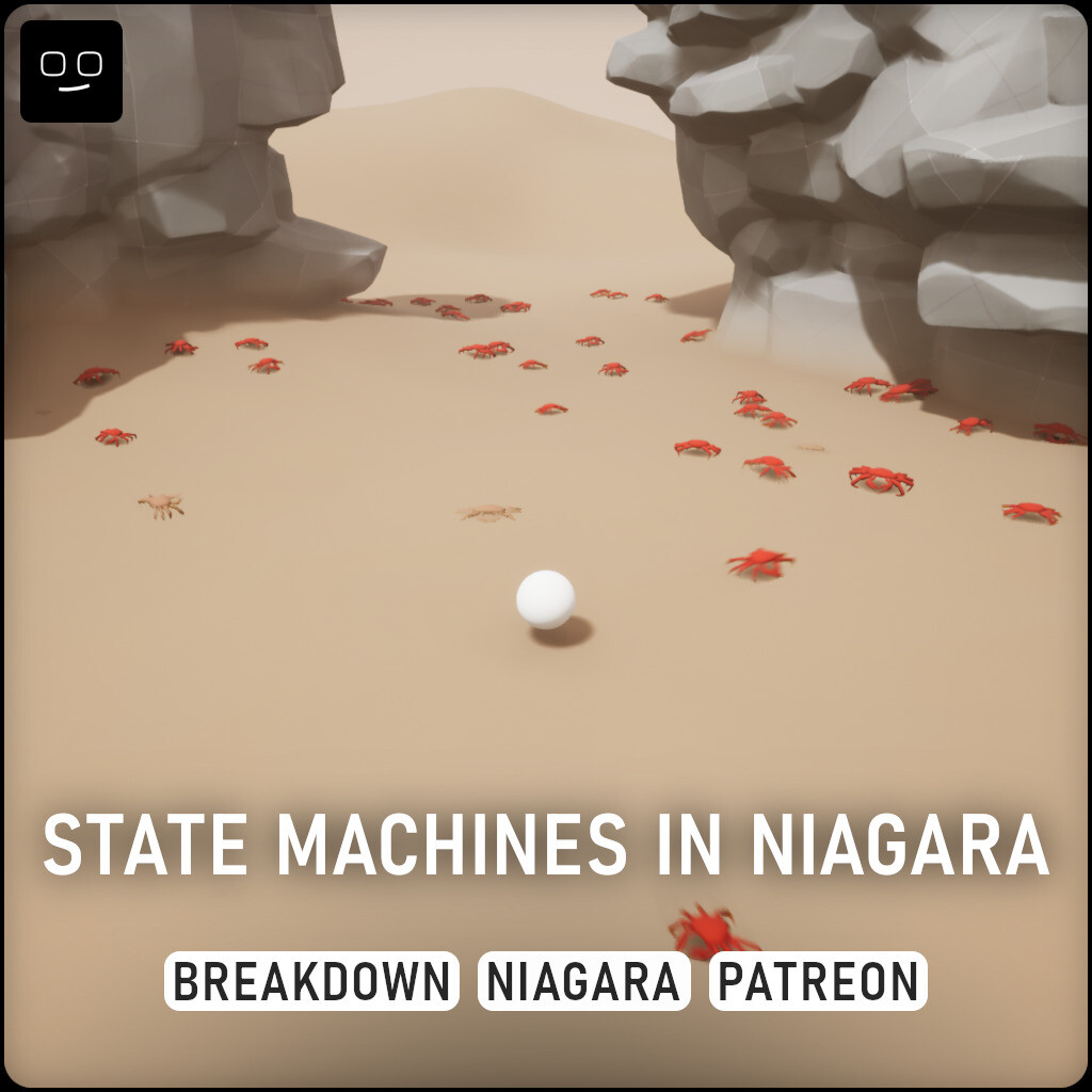 ArtStation - Unreal Engine Tutorial - Complex State Machines in Niagara