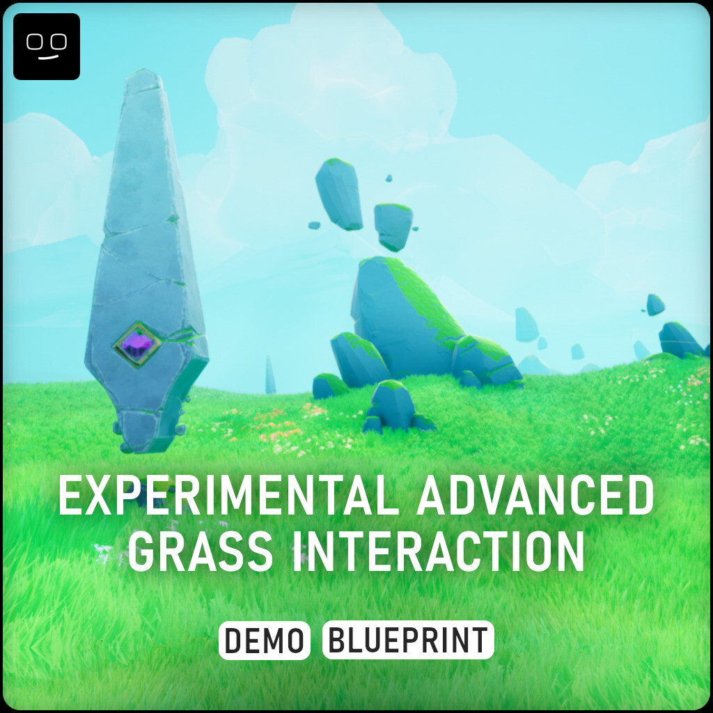 ArtStation - Unreal Engine Blueprint System - Grass Interaction
