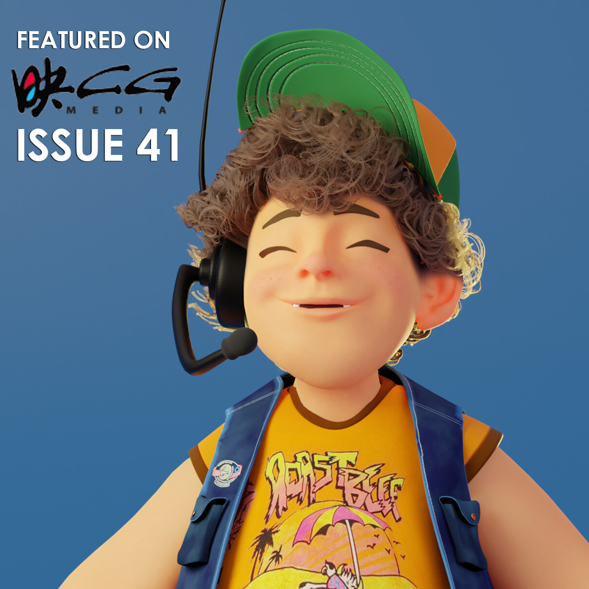 ArtStation - Dustin "Toothless" from Stranger Things