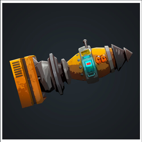 ArtStation - Stylized Bomb Concept art by Reggy