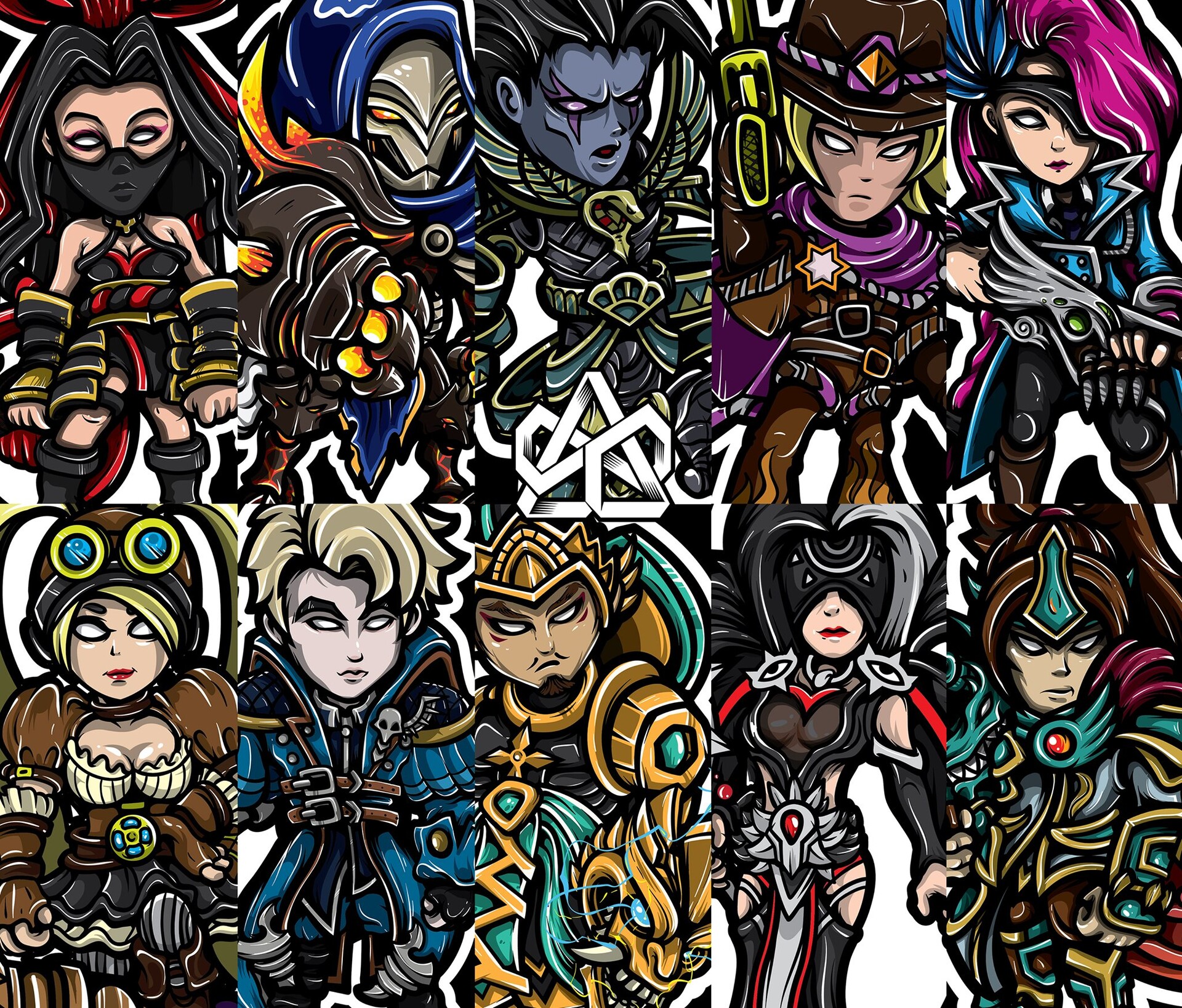 ArtStation - ML Sketch to Sticker