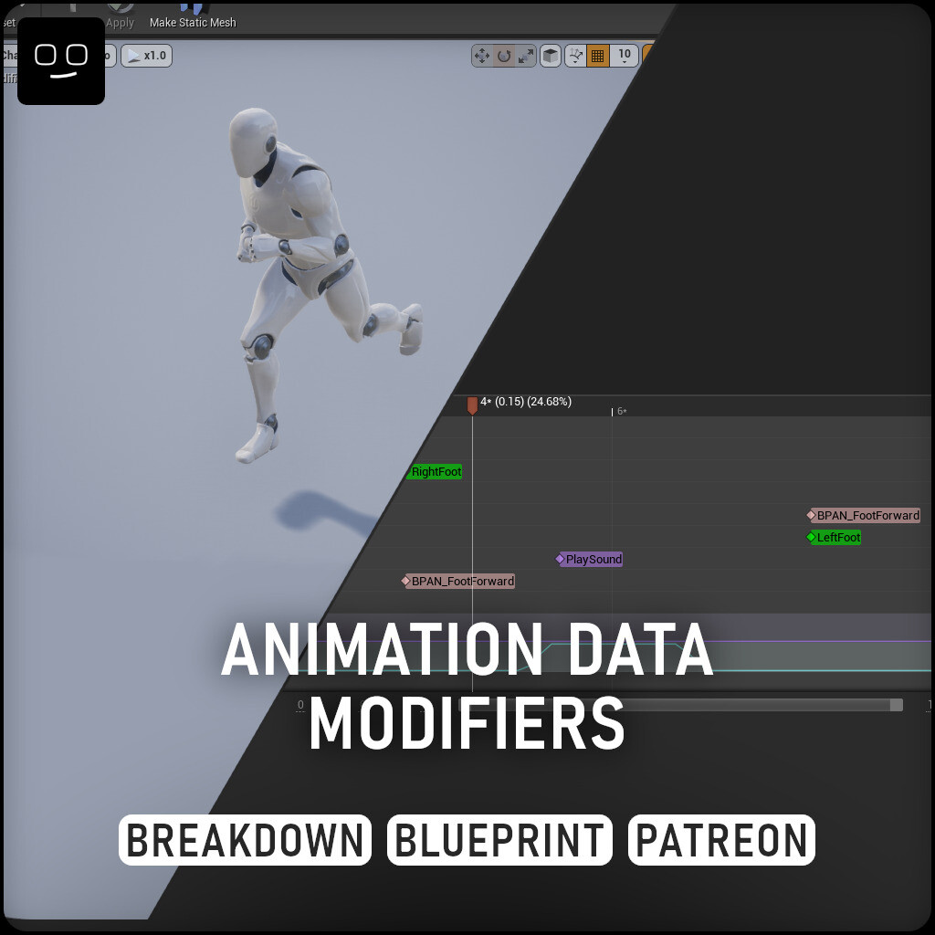 ArtStation - Unreal Engine Tutorial - Animation Data Modifiers
