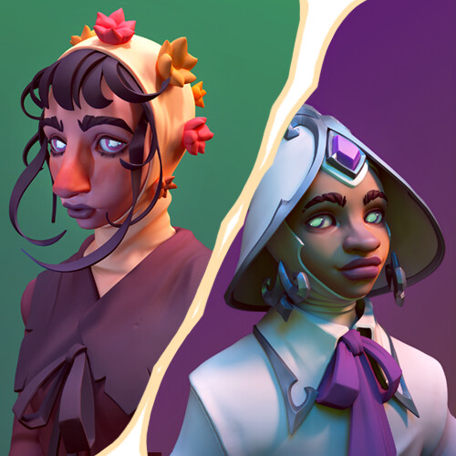 ArtStation - Misha and Masha