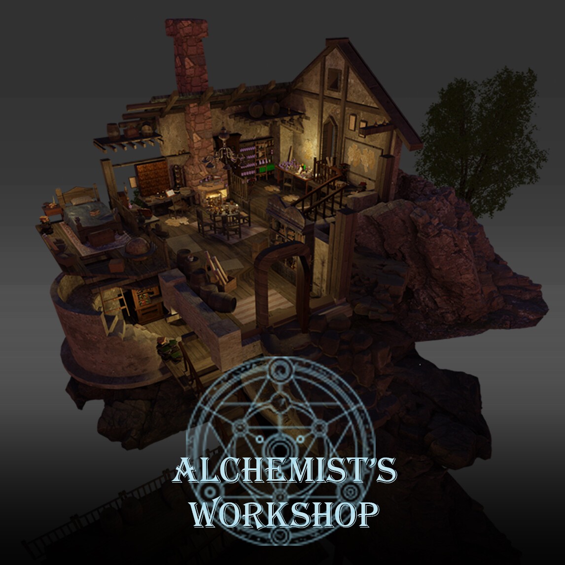 ArtStation - Alchemist Workshop Demo