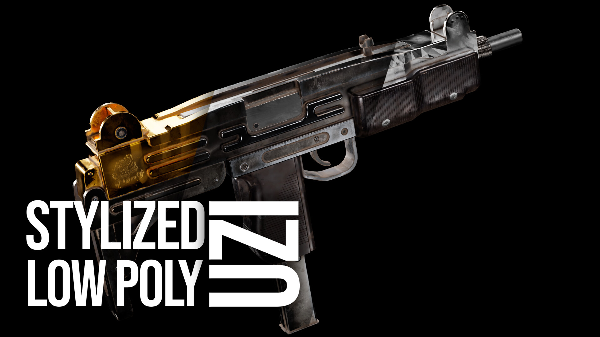 ArtStation - Stylized UZI