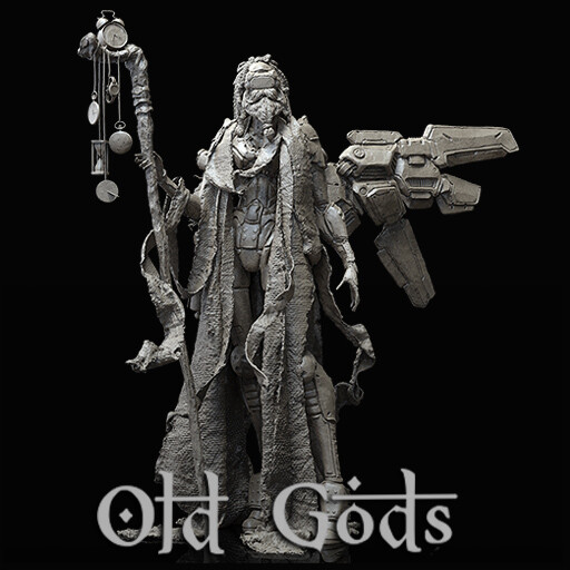 ArtStation - Chronos. The god of time.