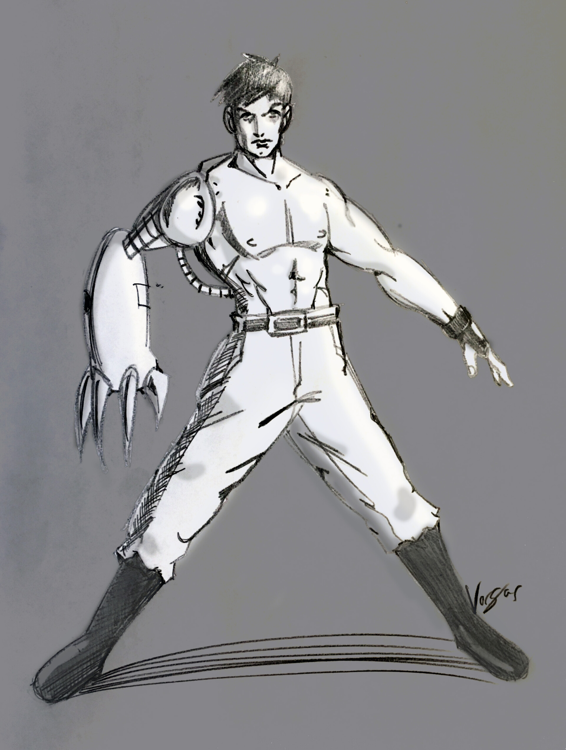 ArtStation - Cyborg character design