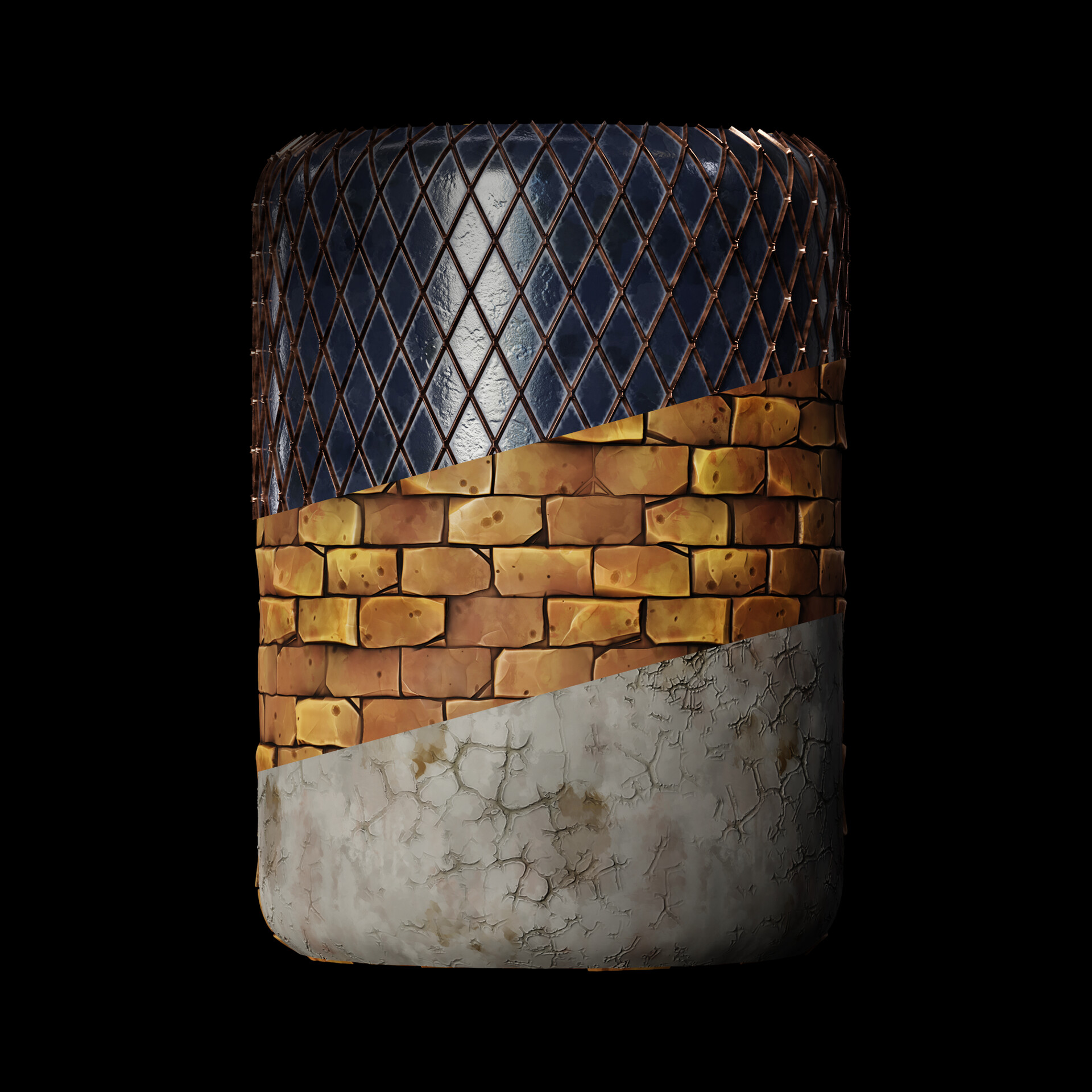 ArtStation - Stylized Texture Studies