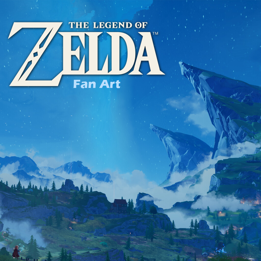 ArtStation - Zelda Fan-Art 包烂尾工程