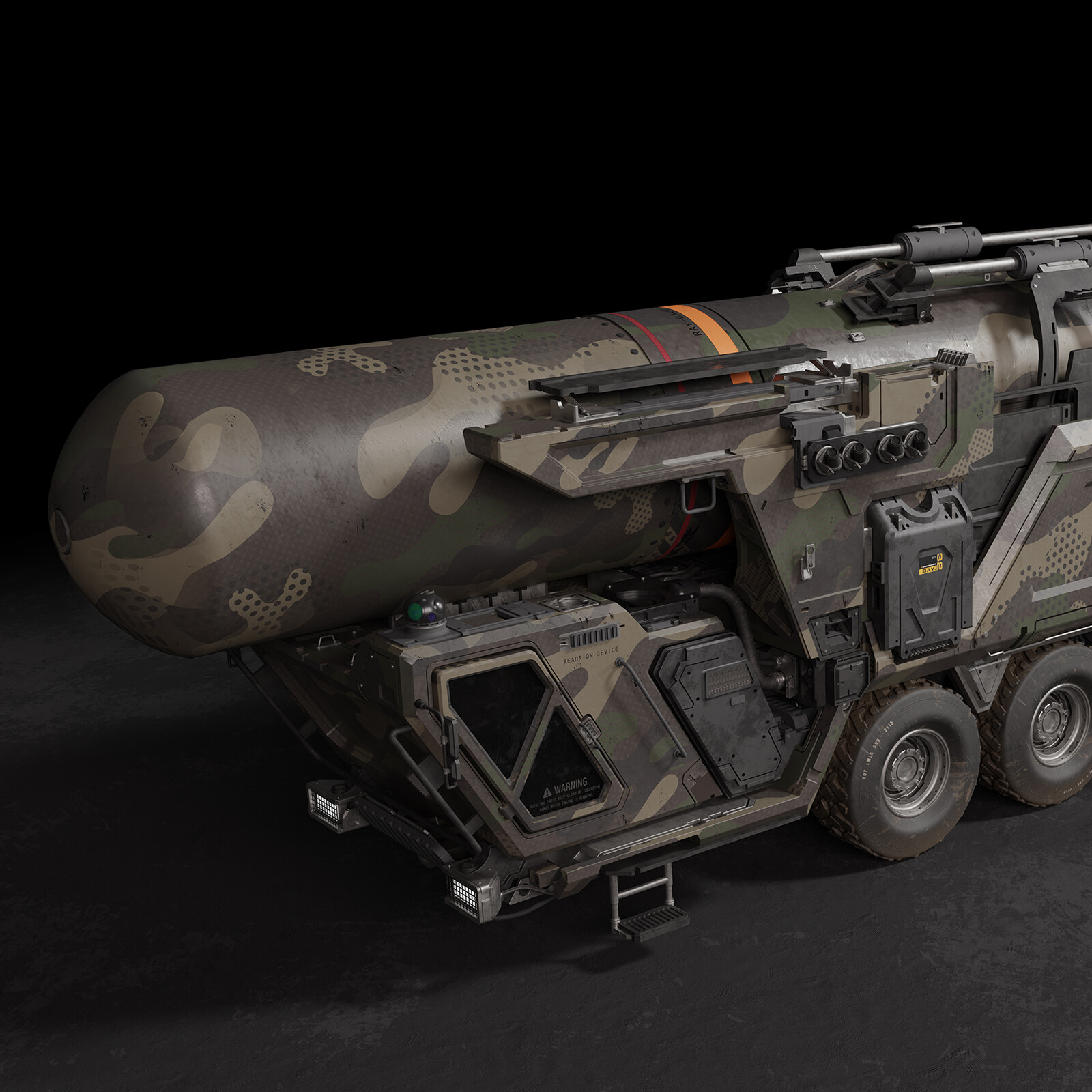 ArtStation - Missile vehicle