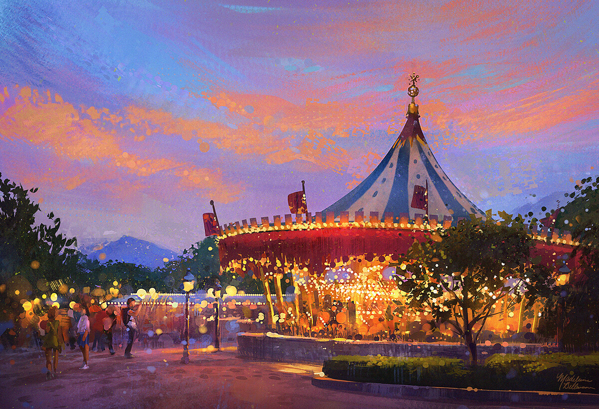 ArtStation - Sunset Carnival