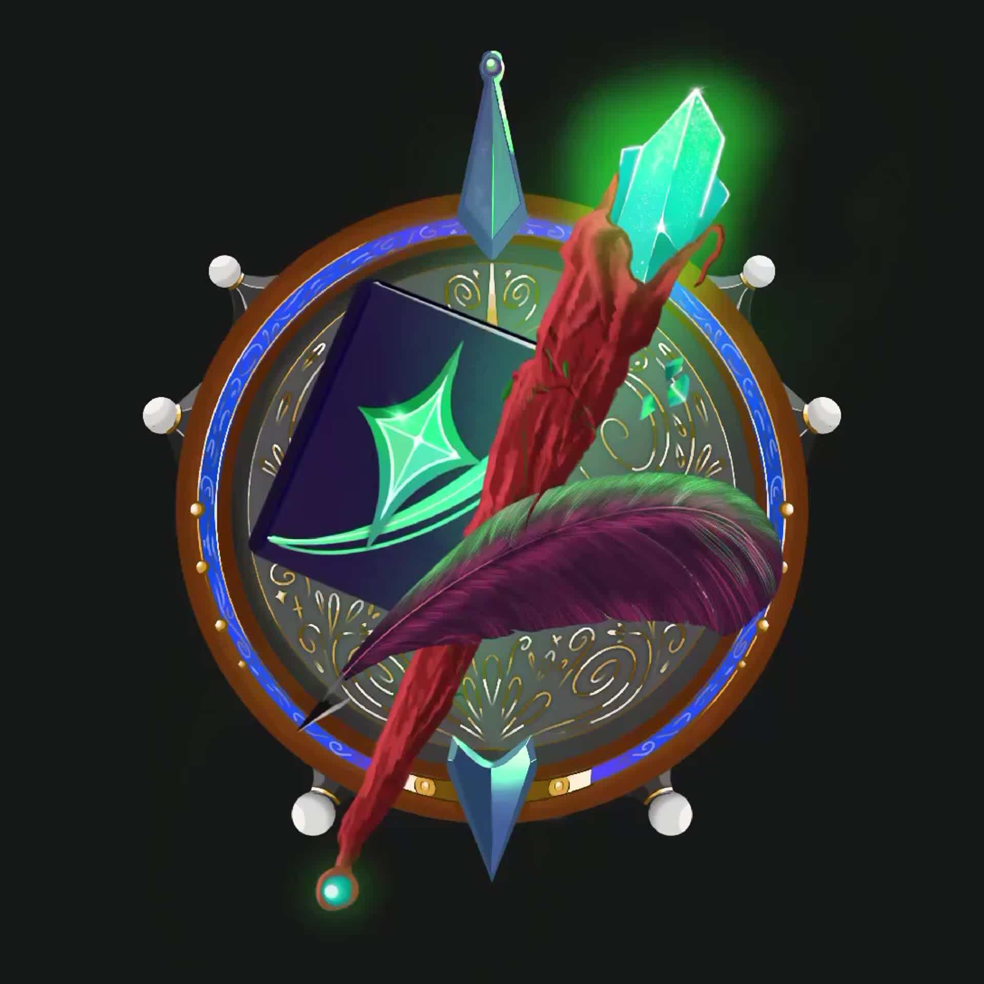ArtStation - Wizard Badge