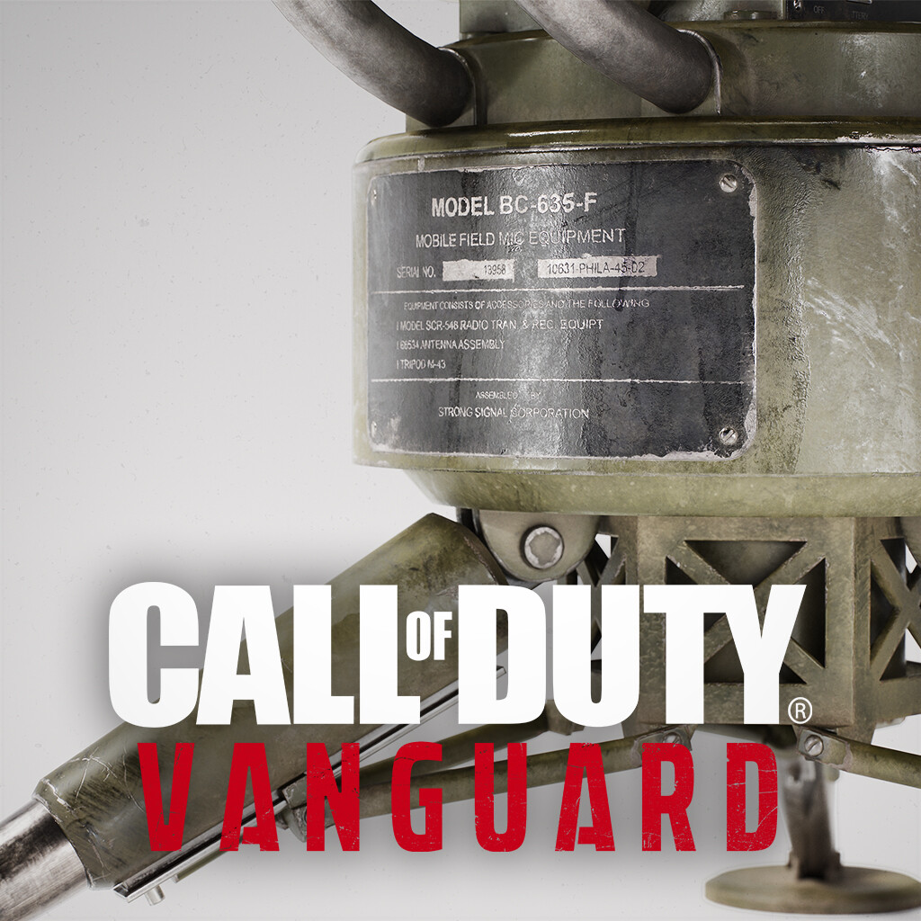 ArtStation - Call of Duty: Vanguard - Field Mic