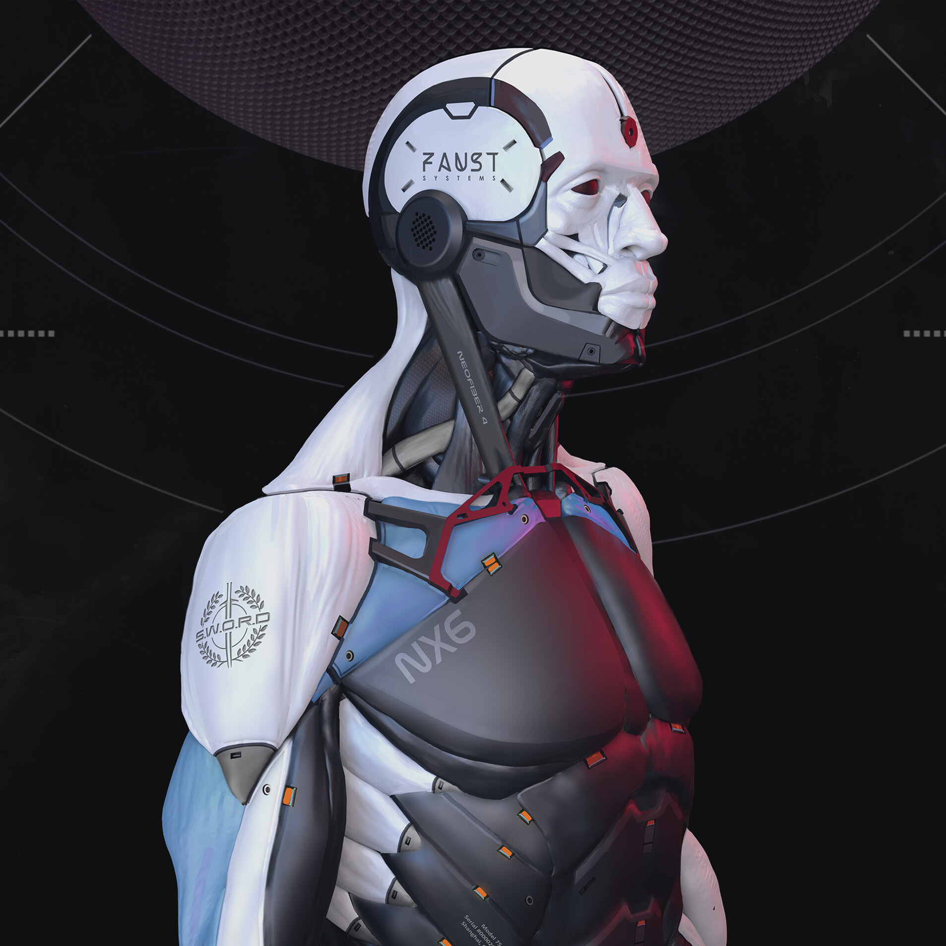 ArtStation - Fallen Moon - Homunculus Cyborg