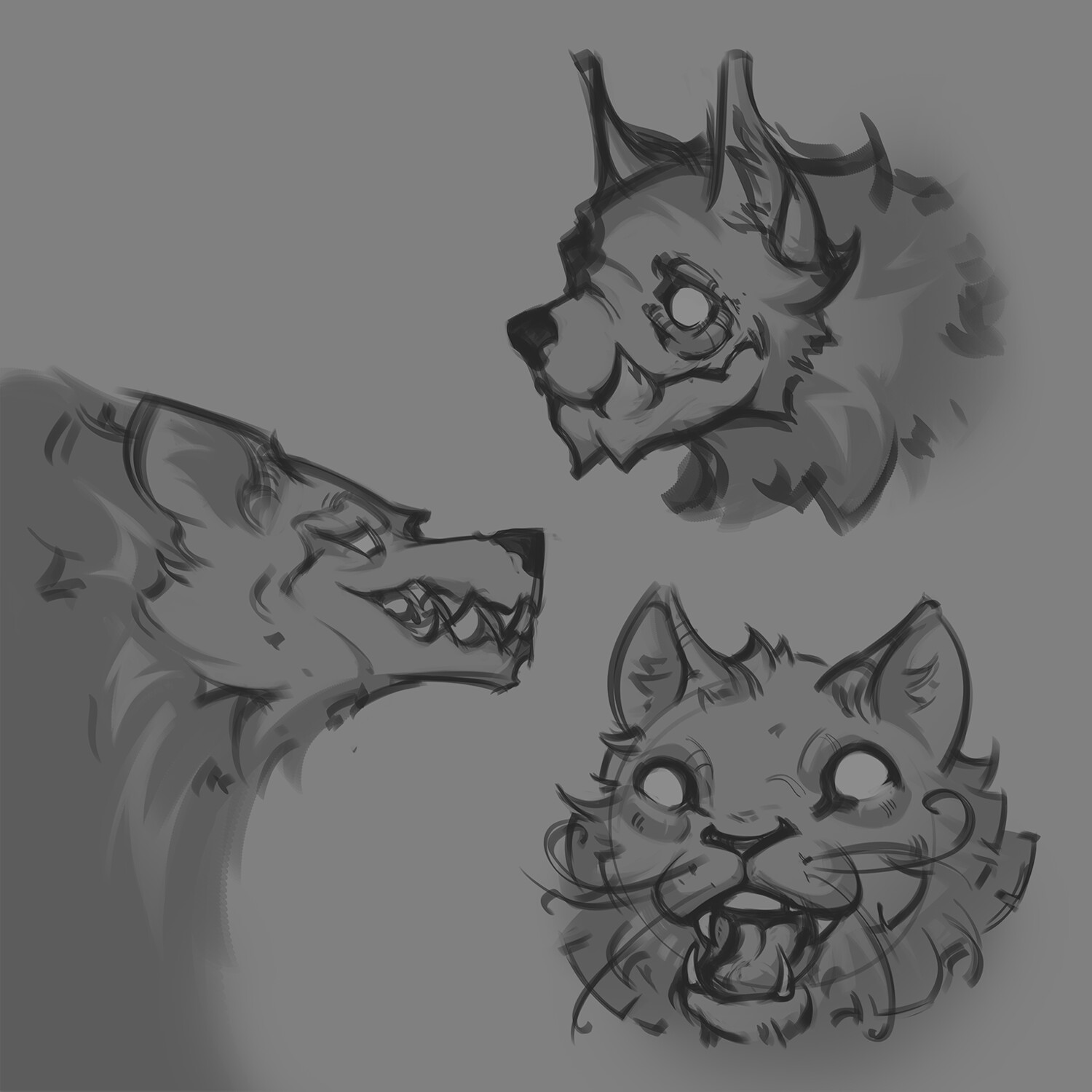 ArtStation - Wolf | Creature Design