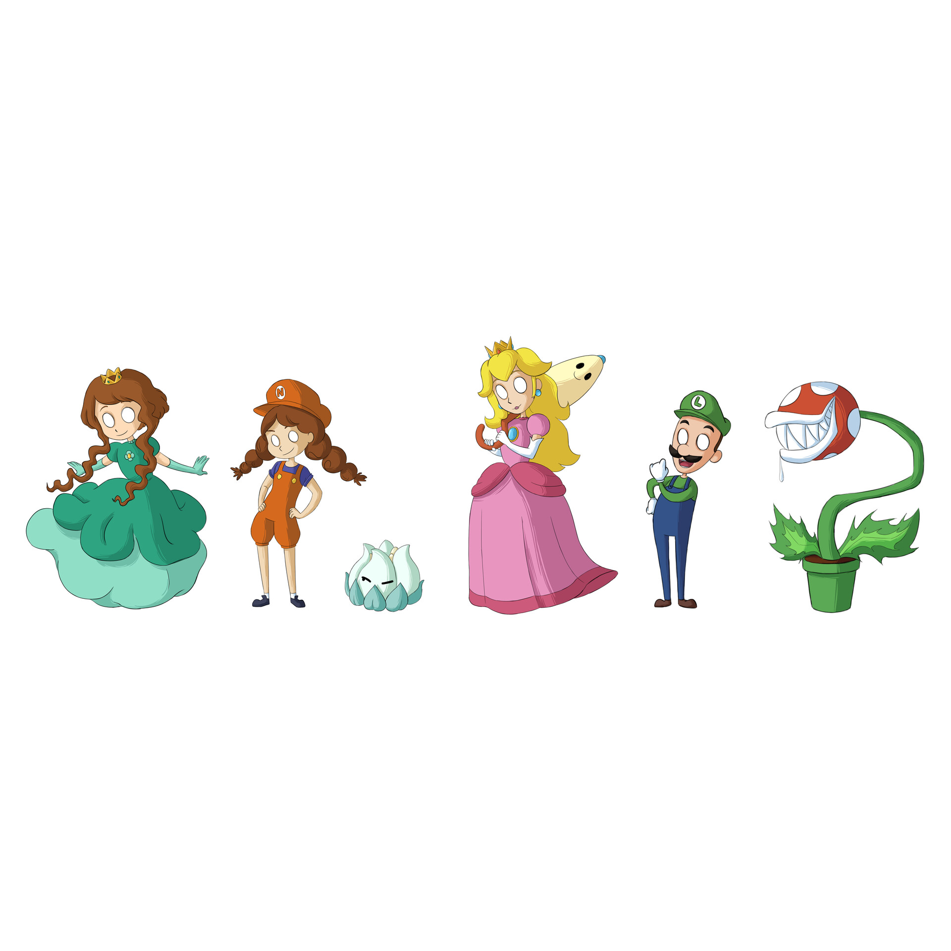 ArtStation - Mario designs