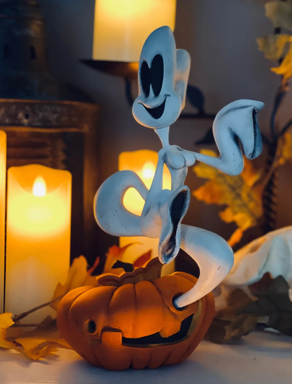 ArtStation - Ghost Gal and Pumpkin Pal