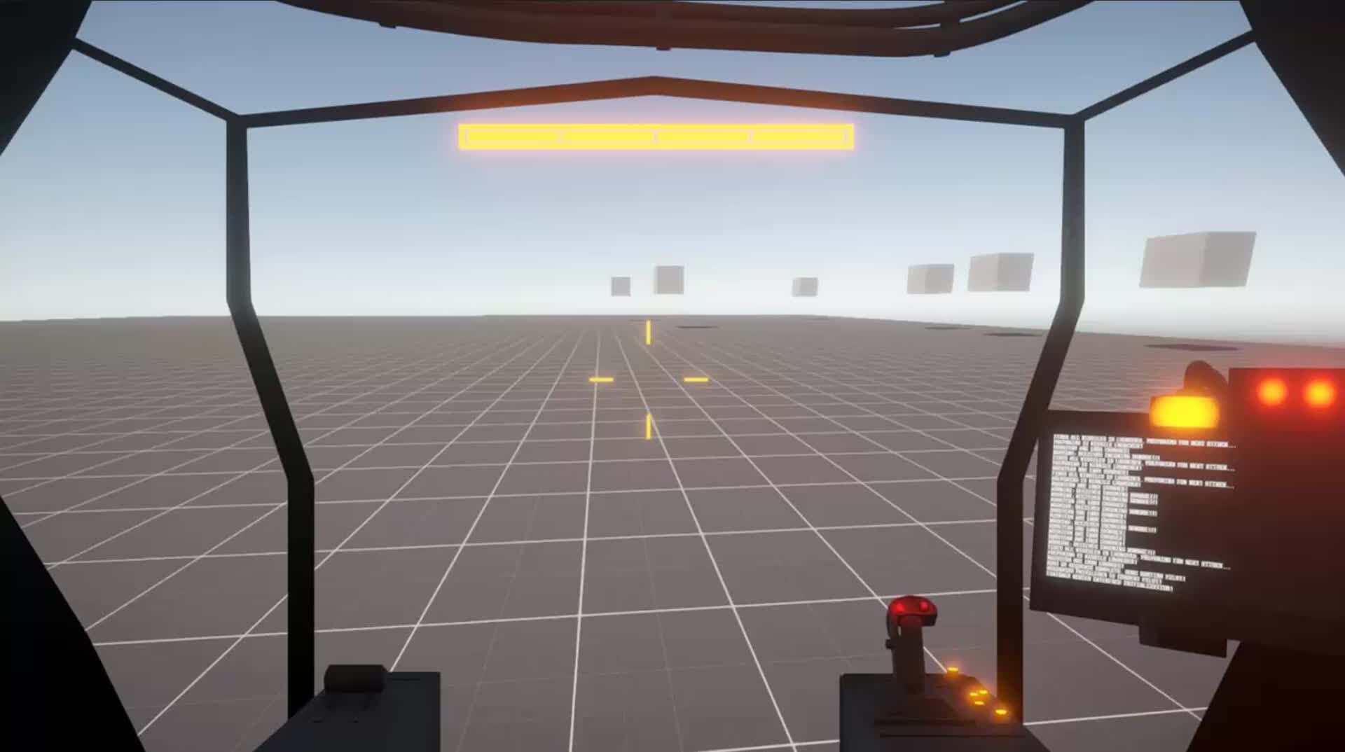 ArtStation - Mech Cockpit