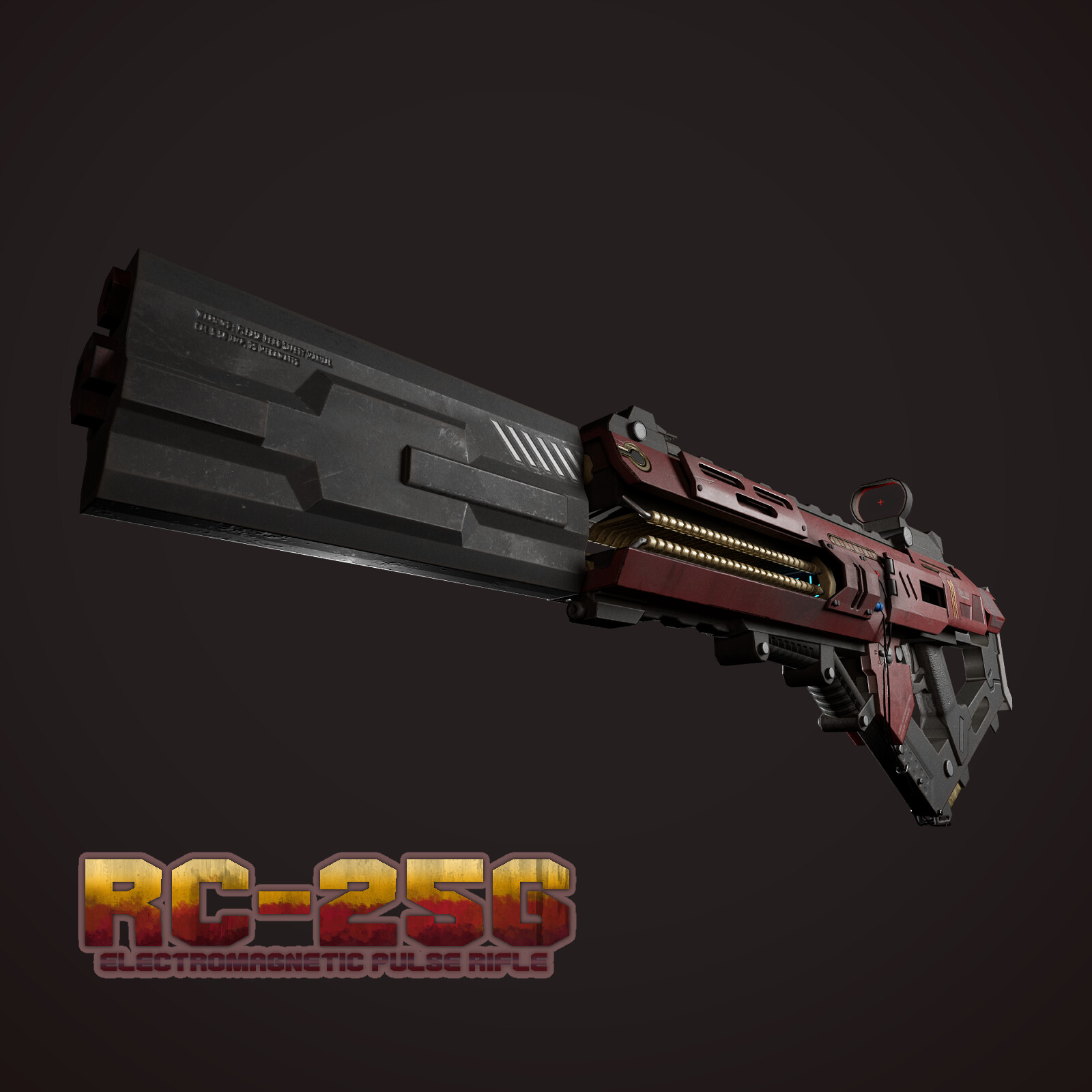 ArtStation - RC-25G Plasma Rifle