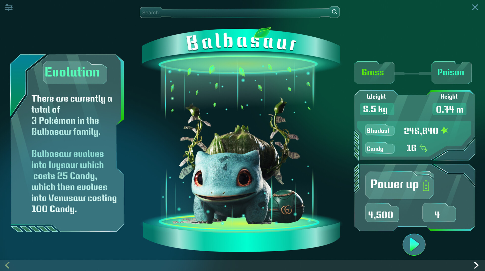ArtStation - Pokemon - Balbasaur