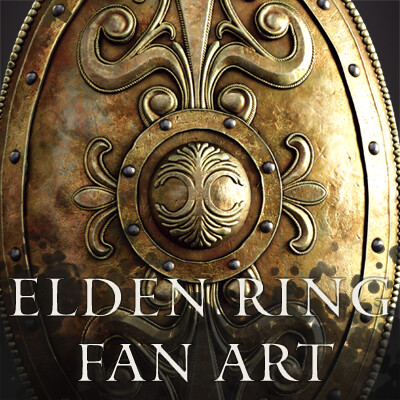 ArtStation - GOLDEN GREATSHIELD Elden Ring Fan Art
