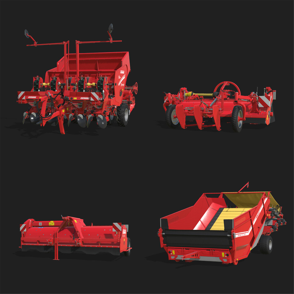 ArtStation - Farming Simulator 22 - Grimme Potato Technlology