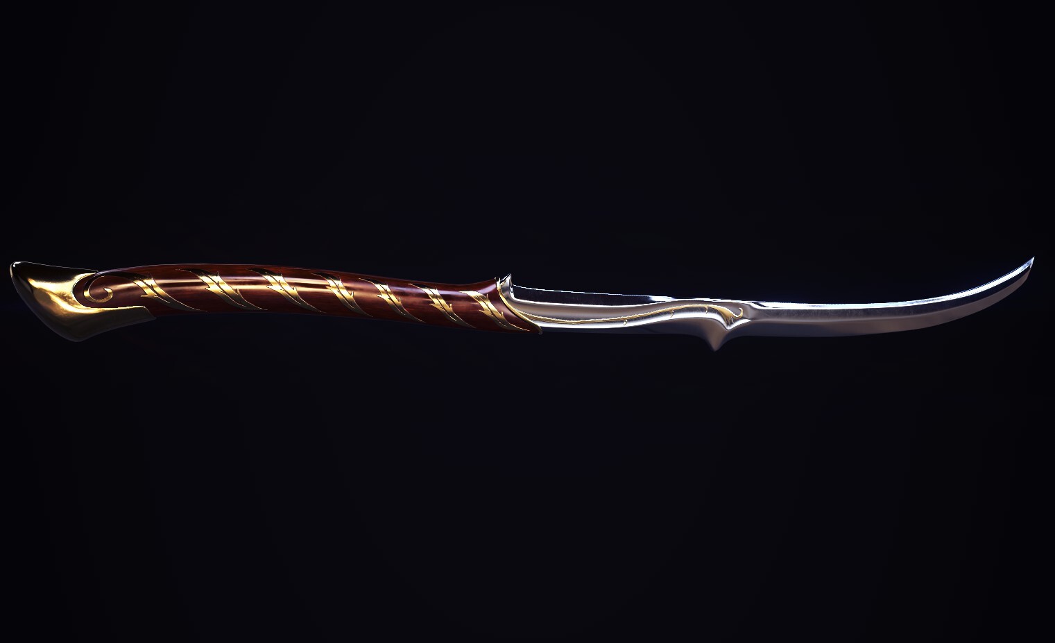 ArtStation - Haldir's Sword LoTR