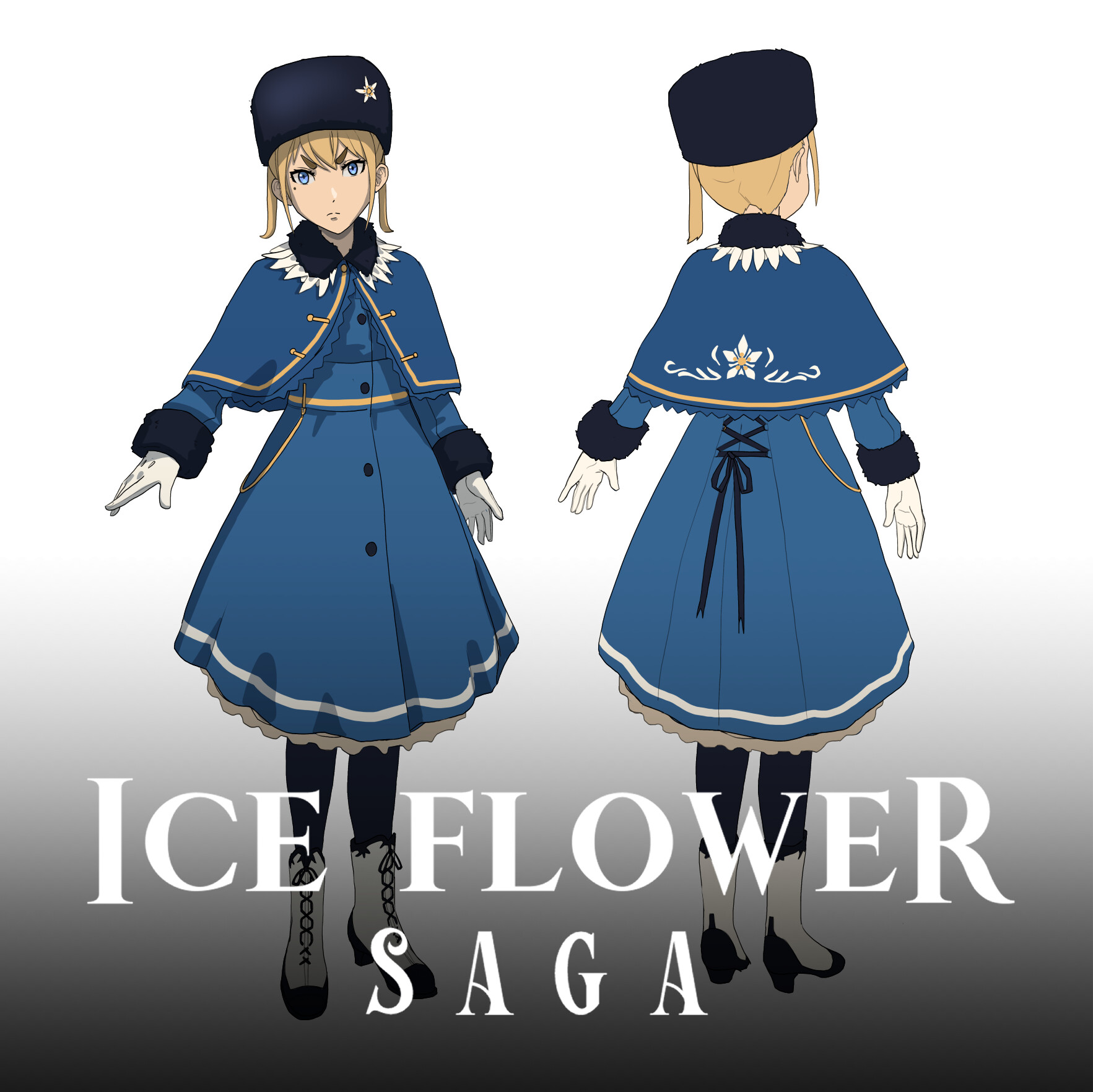 ArtStation - Hannah Character Design Sheet