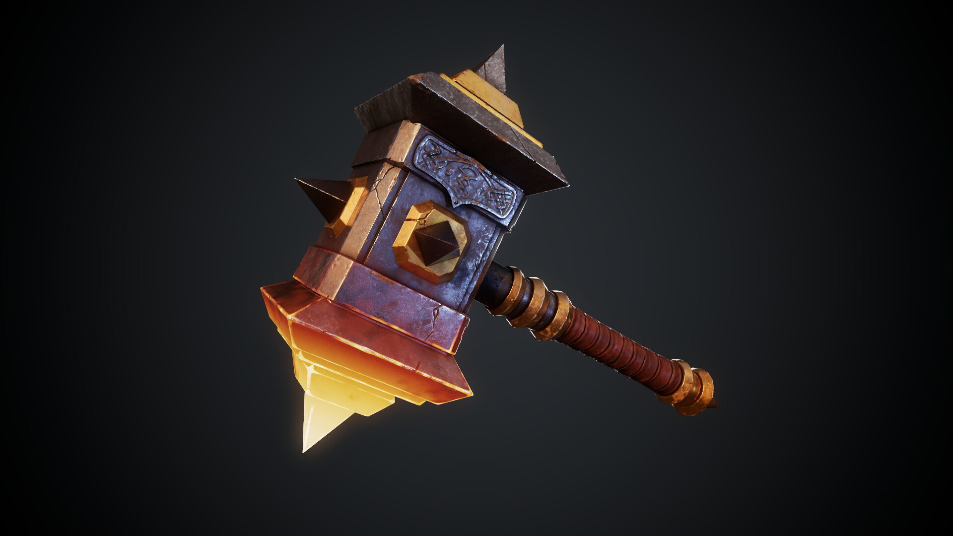 ArtStation - Heated Hammer