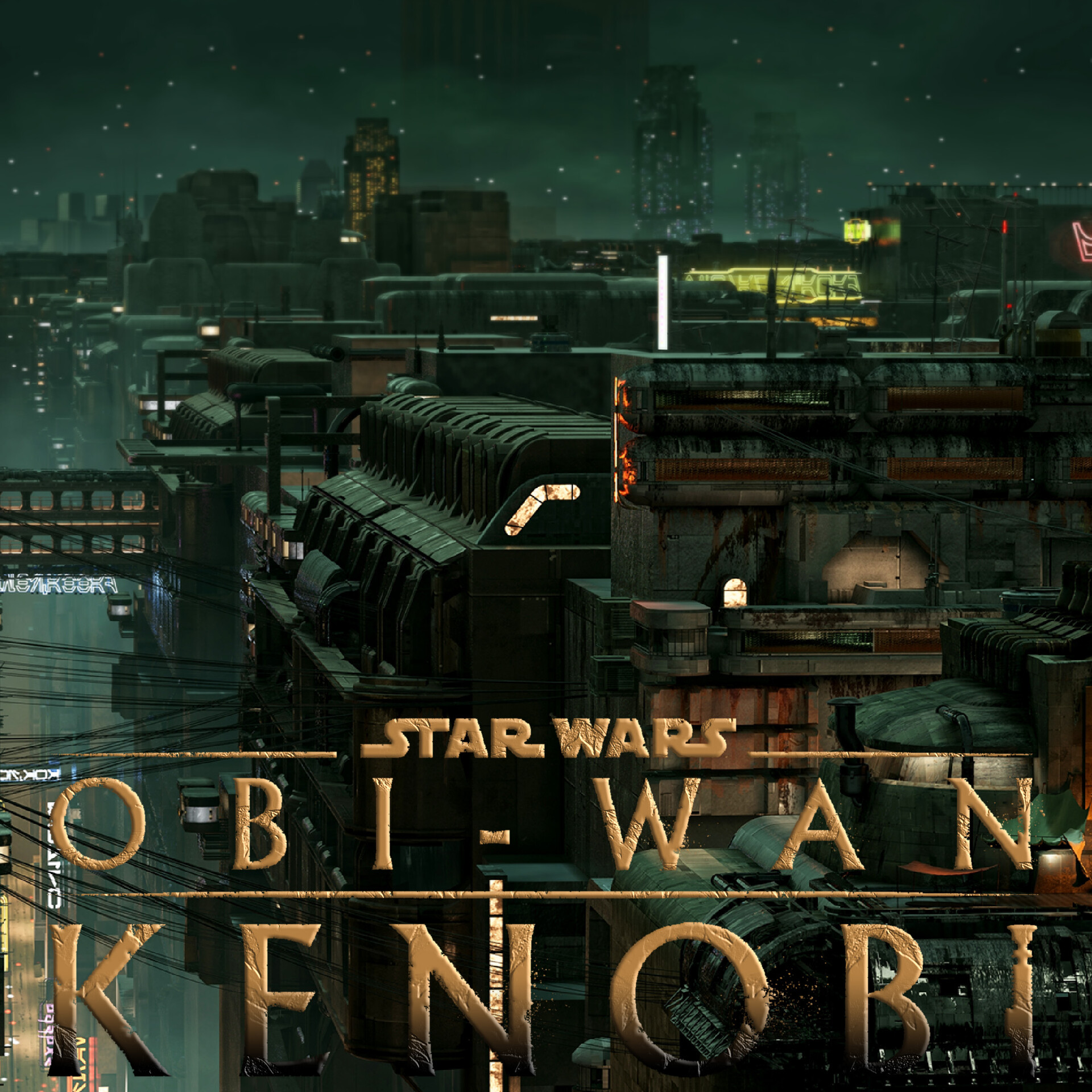 ArtStation - Obi Wan Kenobi - Rooftops