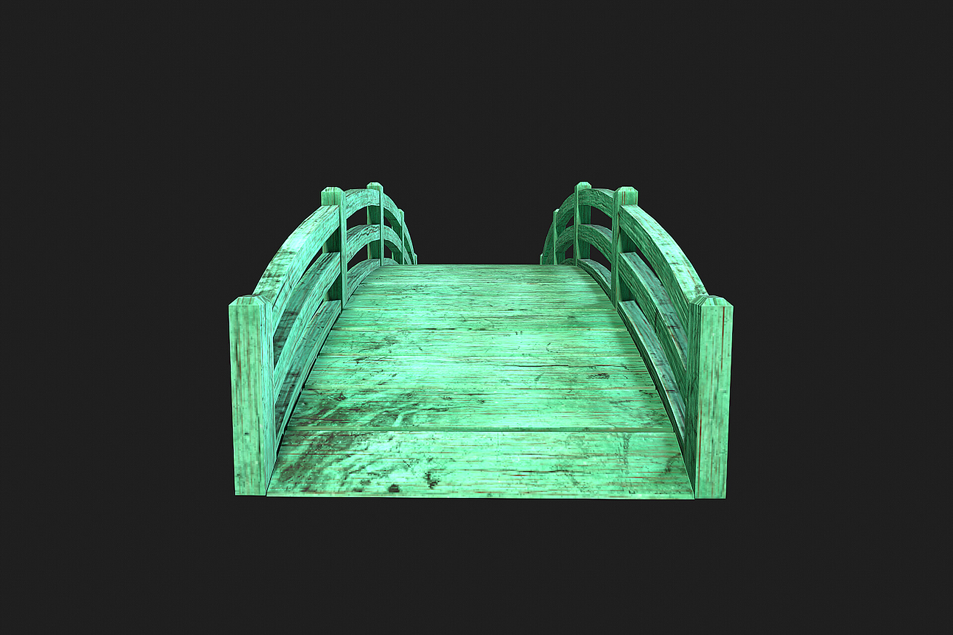 ArtStation - Monet Inspired Bridge