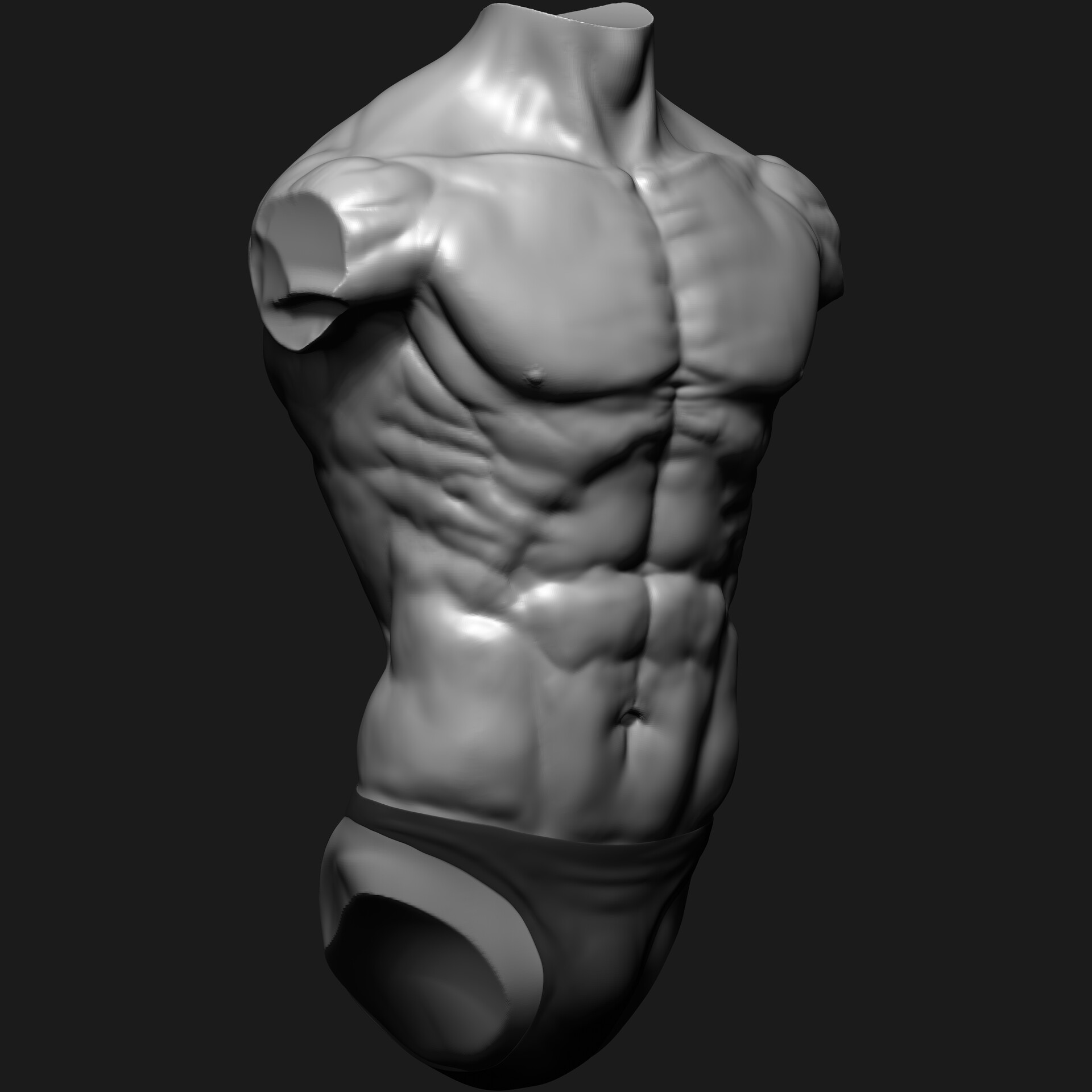 ArtStation - torso study